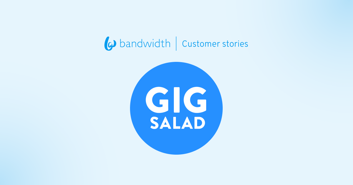 GigSalad | Bandwidth